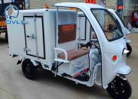 China Mini Refrigerated Van Insulated Tricycle Vegetable And Fruit Refrigerated Truck Transporter Electric Refrigerated Truck for sale