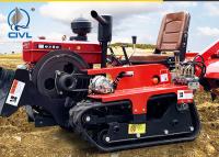 China 22-50hp Crawler Rotary Tiller / Agricultural Orchard Diesel Fertilization Micro Tiller / Pastoral Management Machine for sale