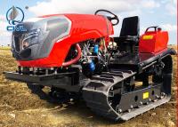 China 22-50hp Crawler Rotary Tiller / Agricultural Orchard Diesel Fertilization Micro Tiller / Pastoral Management Machine for sale