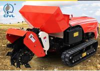 China 22-50hp Crawler Rotary Tiller / Agricultural Orchard Diesel Fertilization Micro Tiller / Pastoral Management Machine for sale