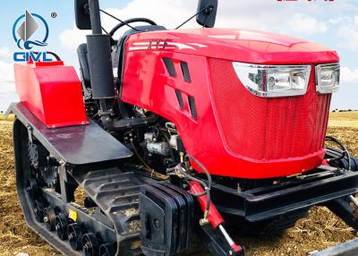 China 22-50hp Crawler Rotary Tiller / Agricultural Orchard Diesel Fertilization Micro Tiller / Pastoral Management Machine for sale