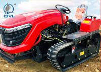 China 22-50hp Crawler Rotary Tiller / Agricultural Orchard Diesel Fertilization Micro Tiller / Pastoral Management Machine for sale