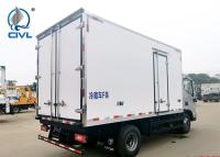 China 3 Ton Foton Refrigerated Truck / 156hp Engine Chiller Lorry / Refrigerator Cars / Refrigerator Truck  Cooler Truck for sale