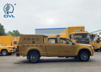 China Isuzu Pickup Emergency Rescue Car Advance Rescue Truck Isuzu 103kw Engine Rescue Toolbox Jack / Lamp for sale