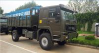 China Military 4 X 4 Heavy Cargo Trucks All Wheel Drive With EURO III Emission Standard ArmyGreen Colour for sale