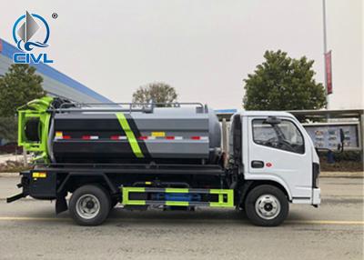 China Light Dongfeng Truck Chassis 6m3 Cleaning Sewage Suction Truck / Fecel Suction Truck / Special Cleeaning Vehicle for sale