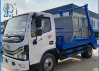 China 4 Tons Swing Arm Garbage Truck / Skip Loader Truck / Garbage Collection Box Truck / Garbage Removal Truck for sale