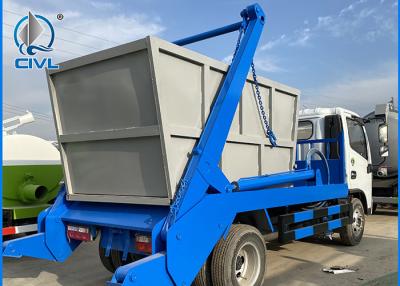China 4 Tons Swing Arm Garbage Truck / Skip Loader Truck / Garbage Collection Box Truck / Garbage Removal Truck for sale