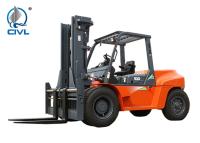 China 8.5-10 Tons Diesel Counterbalanced Forklift Internal Combustion Forklift Factory Warehouse Lift 3m for sale