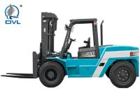 China 6/7/8/10 ton Diesel Internal Combustion Counterbalanced Forklift Pneumatic Tire IC Forklifts for sale