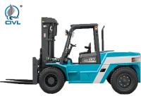 China 6/7/8/10 ton Diesel Internal Combustion Counterbalanced Forklift Pneumatic Tire IC Forklifts for sale