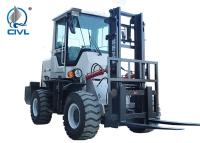 China 3 Ton Off Road Internal Combustion Forklift / Field Forklifts Rugged Mountain Road Railway Construction Forklift for sale