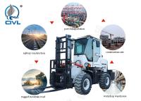 China 3 Ton Off Road Internal Combustion Forklift / Field Forklifts Rugged Mountain Road Railway Construction Forklift for sale