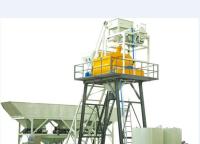 China Mini HZS25 Concrete Truck Mixer Concrete Mixing Equipment JS500 Mixer 2x9.25kW for sale