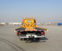 China Yellow Color Wrecker Tow Truck Wheelbase 3800 Mm 5085kg Curb Weight for sale
