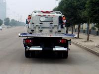 China Road Block Removal Flatbed Tow Truck Total Weight (Kg) 6200 White Color for sale