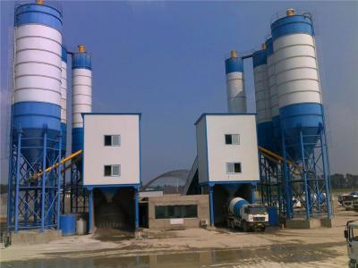 China Q235A Sicoma Mixer Concrete Mixer Trucks High Production Rate HLS60 Concrete station for sale
