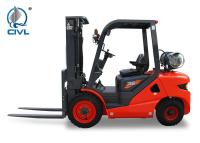 China Lpg Forklift With Side Shift Can Go Inside Container 3/3.5 Tons Forklifts Fuel Gas Engine Color Option for sale