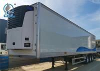 China 3 Axle Refrigerated Semi - Trailer 13-15m Long Refrigerator Semi Trailer 24000kg Cooler Trailer for sale
