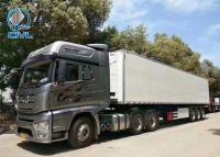 China 3 Axle Refrigerated Semi - Trailer 13-15m Long Refrigerator Semi Trailer 24000kg Cooler Trailer for sale