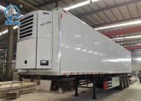 China 3 Axle Refrigerated Semi - Trailer 13-15m Long Refrigerator Semi Trailer 24000kg Cooler Trailer for sale