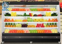 China Refrigerated Display Cabinet / Air Curtain Cabinet / Fruit Fresh-Keeping Cabinet Supermarket Commercial Display Cabinet for sale