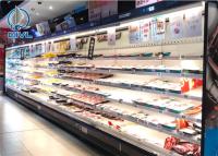 China Refrigerated Display Cabinet / Air Curtain Cabinet / Fruit Fresh-Keeping Cabinet Supermarket Commercial Display Cabinet for sale