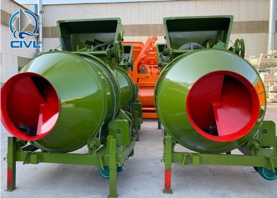 China JZC250/350 Concrete Mixer Semi Climbing Drum Full Automatic Feeding Mixer Thickened Cylinder Concrete Mixer for sale