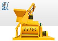 China JS Compulsory Concrete Mixer On Site / Small Double Shaft Concrete Mixing Plant  / JS500 Mixer for sale