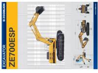 China ZE700E/ZE700ESP Hydraulic Crawler Excavator Environmental Friendly for sale