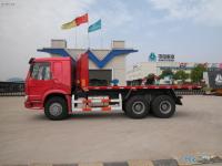 China Tipper SHMC3253 Flat International Dump Truck Wheelbase ( mm) 3400+1350 for sale