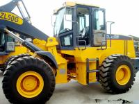 China Strong Frame Small Wheel Loader Operating Weight 10T With FOPS Cabin for sale