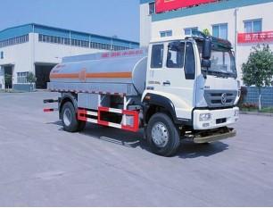 China Steering Wheel Computer Refueling Vehicle / Refuel Truck For Gas for sale