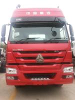 China 3.5 Inch Kingpin Heavy Duty Tractor Truck For 40 Tons Loading Hw79 Cabin for sale