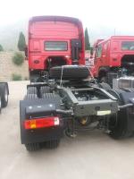 China 3.5 Inch Kingpin Heavy Duty Tractor Truck For 40 Tons Loading Hw79 Cabin for sale