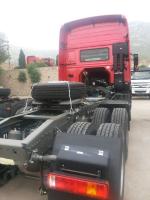 China 3.5 Inch Kingpin Heavy Duty Tractor Truck For 40 Tons Loading Hw79 Cabin for sale