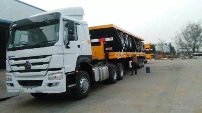 China White Color Prime Mover Truck / 371hp Hw76 Cabin 6x4 Tractor Truck Sinotruk Howo7 for sale