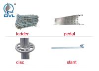 China Hot - Dip Galvanized Buckle Scaffolding 48#60# Construction Site With Inner And Outer Grid Buckle Scaffolding for sale