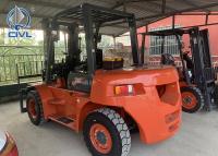 China 7 Tons Diesel Forklift 195KW Engine Counterbalanced Lift Trucks Internal Combustion Type Lifting And Handling for sale