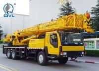 China 25 Ton Truck Crane Mobile Crane Truck Mounted Crane 3 Axes Truck Chassis Straight Arm Crane / Knuckle Arm Crane for sale