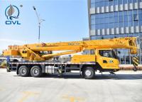 China 25 Ton Truck Crane Mobile Crane Truck Mounted Crane 3 Axes Truck Chassis Straight Arm Crane / Knuckle Arm Crane for sale