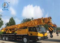 China 30 Ton Truck Crane 206kw Engine Five Section Octagon Large Rounded Telescopic Boom for sale