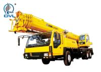 China 30 Ton Truck Crane 206kw Engine Five Section Octagon Large Rounded Telescopic Boom for sale