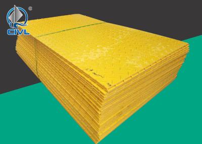 China Paving Slab Non-Slip Road Substrate High Molecular Polyethylene Paving Board Temporary Pads For Road Construction for sale