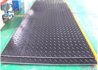 China Paving Slab Non-Slip Road Substrate High Molecular Polyethylene Paving Board Temporary Pads For Road Construction for sale