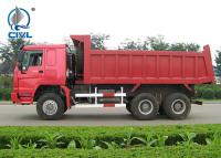 China 6x6 Dumper Truck 300hp Engine New  Dumper Lorry 25tons Tip Lorry stone Transportation of sand and gravel for sale