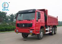 China 6x6 Dumper Truck 300hp Engine New  Dumper Lorry 25tons Tip Lorry stone Transportation of sand and gravel for sale