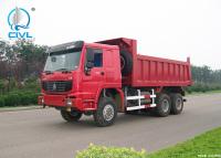 China 6x6 Dumper Truck 300hp Engine New  Dumper Lorry 25tons Tip Lorry stone Transportation of sand and gravel for sale