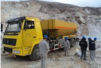 China 10T Site Mixed Granular ANFO Explosive Semi Trailer Truck BCLH/BCRH/BCZH for sale