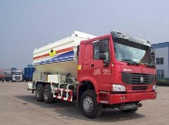 China White Sinotruk 6T Site mixed granular ANFO Explosive Truck BCLH/BCRH/BCZH for sale